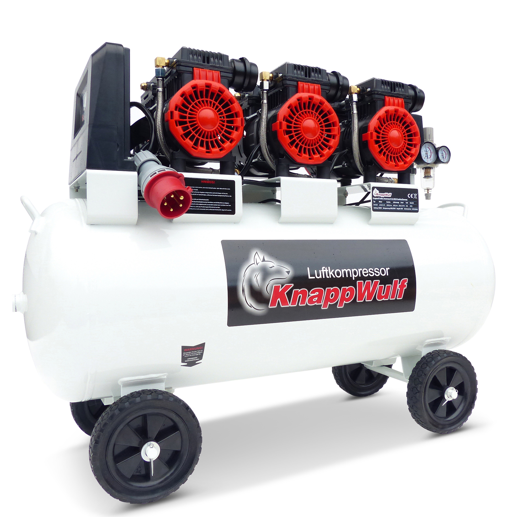 KnappWulf Flüster Kompressor Luftkompressor KW4050 Airbrush 69dB ...